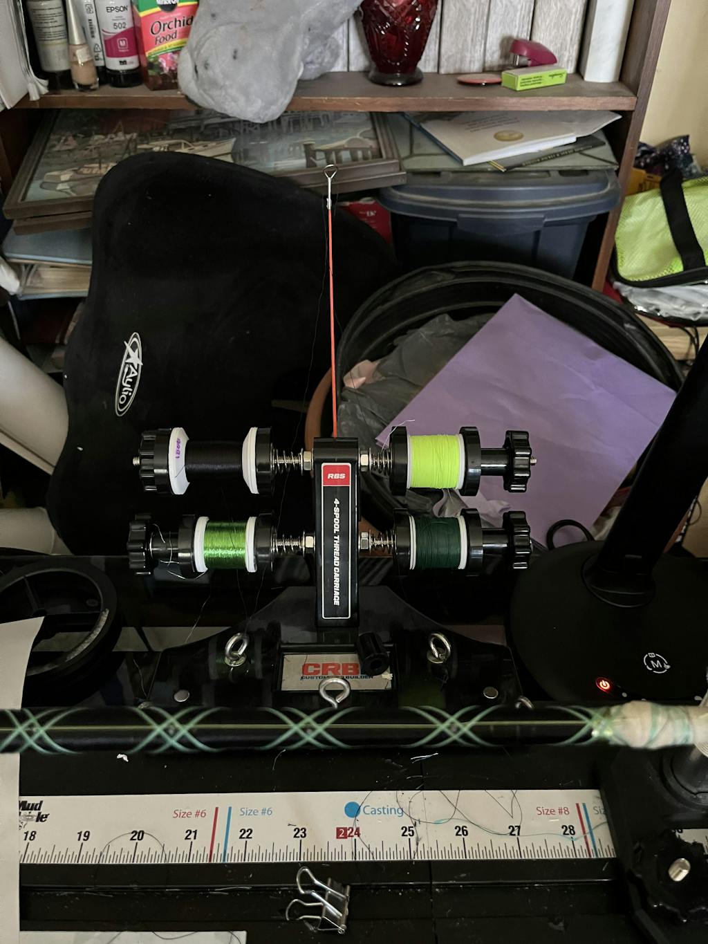 4-Spool Rolling Thread Carriage for RBS