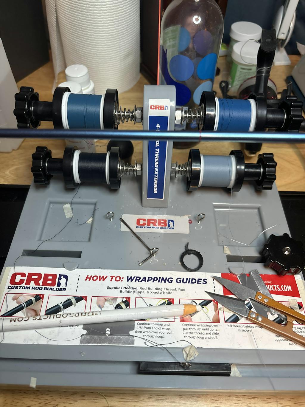 4-Spool Thread Carriage Upgrade for HWS-1