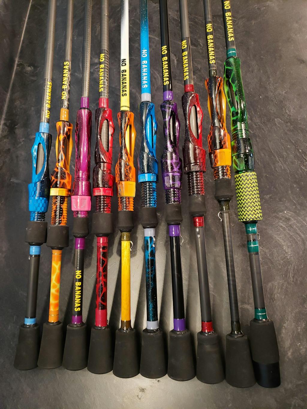 American Tackle G2 APEX Graphite Reel Seat – Skeleton Only