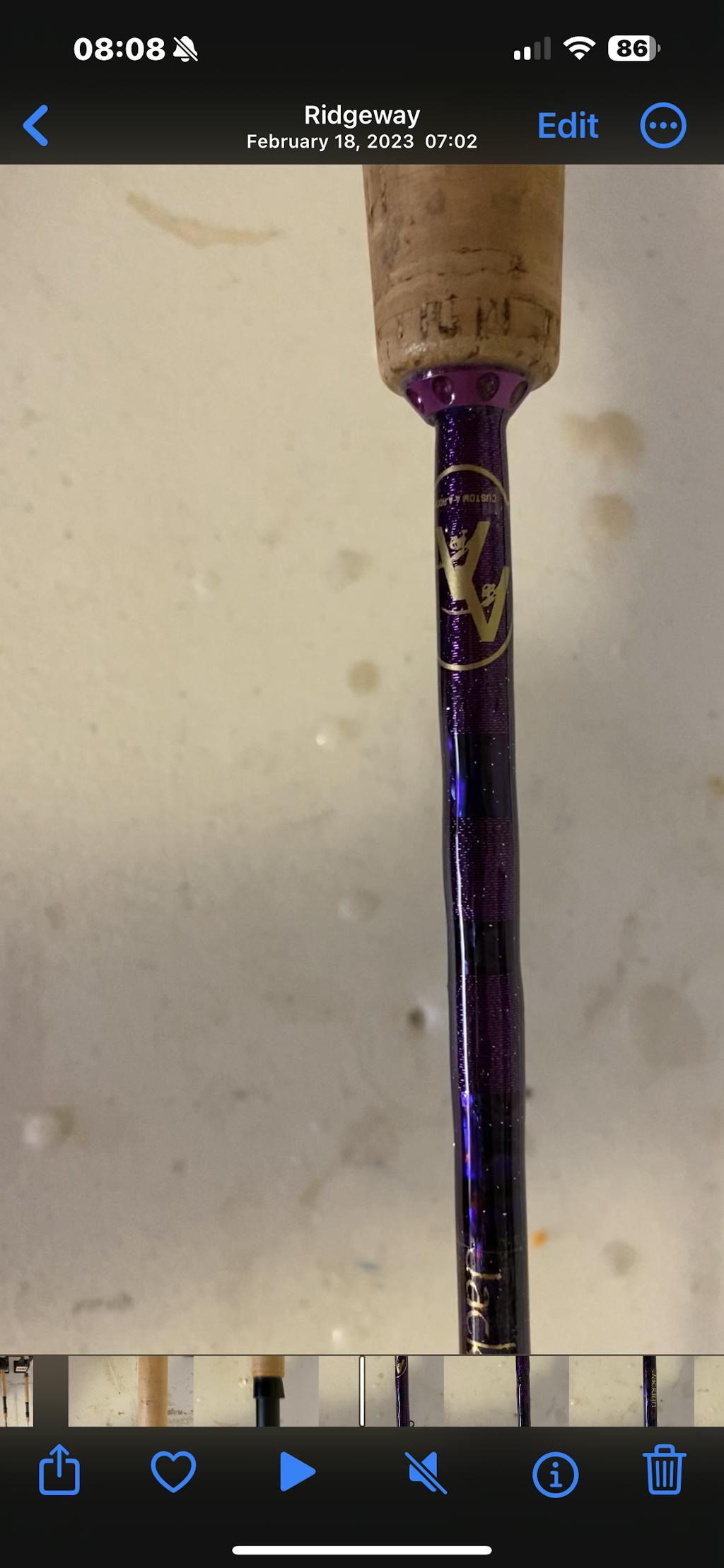 Mud Hole Custom Graphics Rod Decals