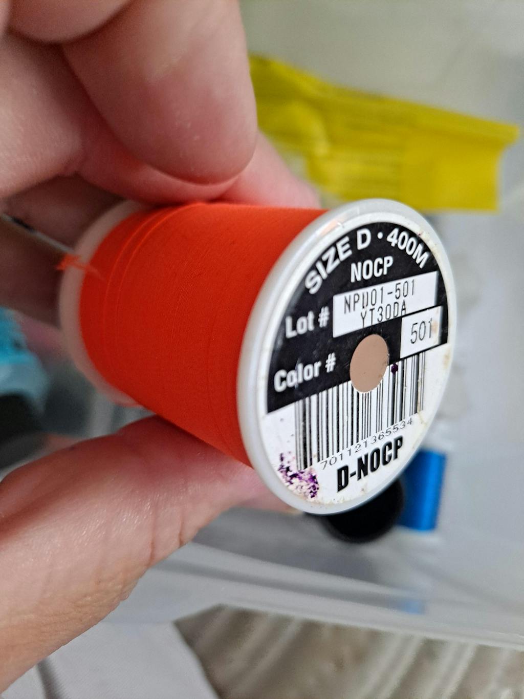 Fuji Ultra Poly NOCP Rod Building Thread 1oz. Spool