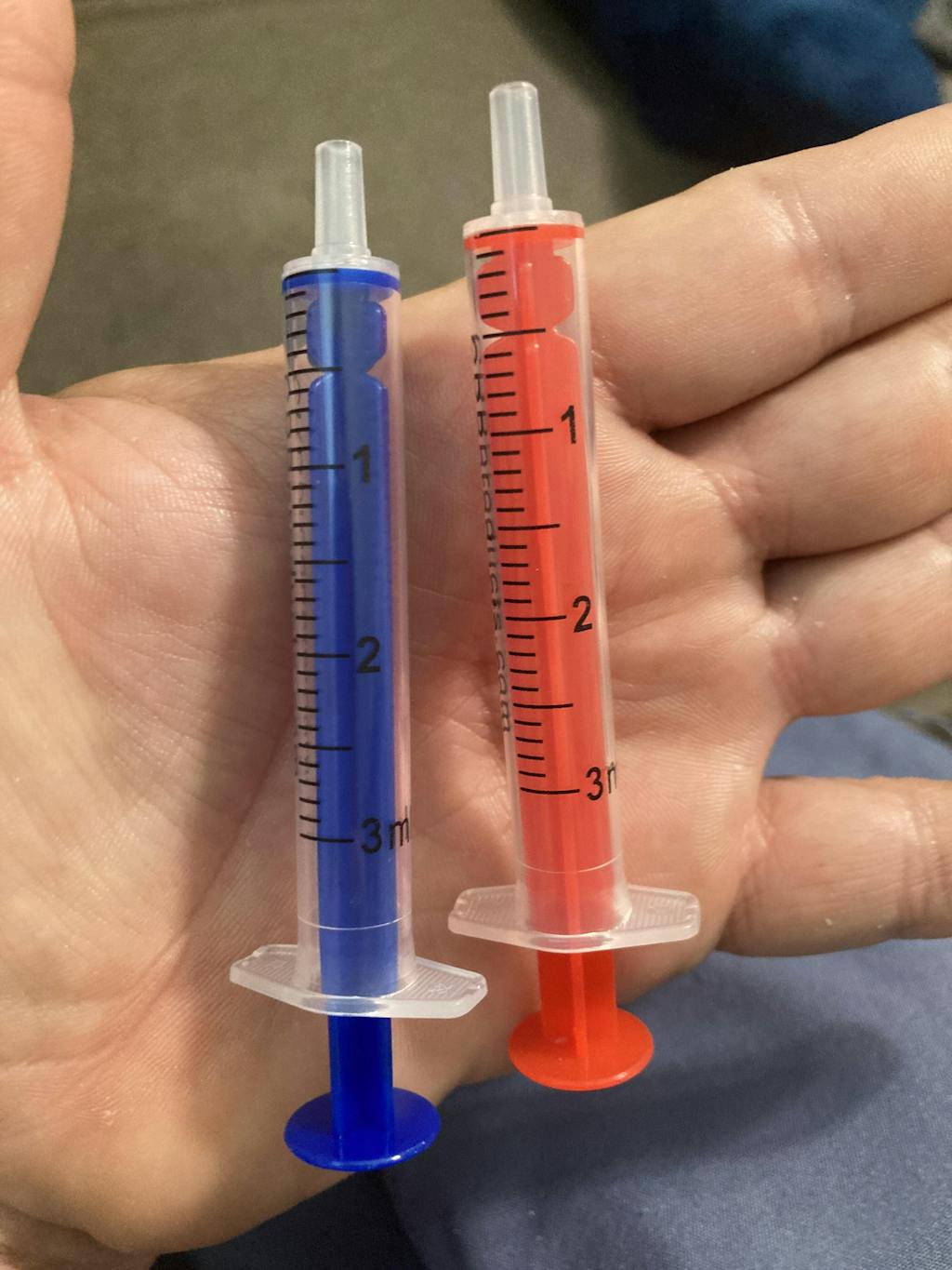 CRB Color Coded Syringe Set