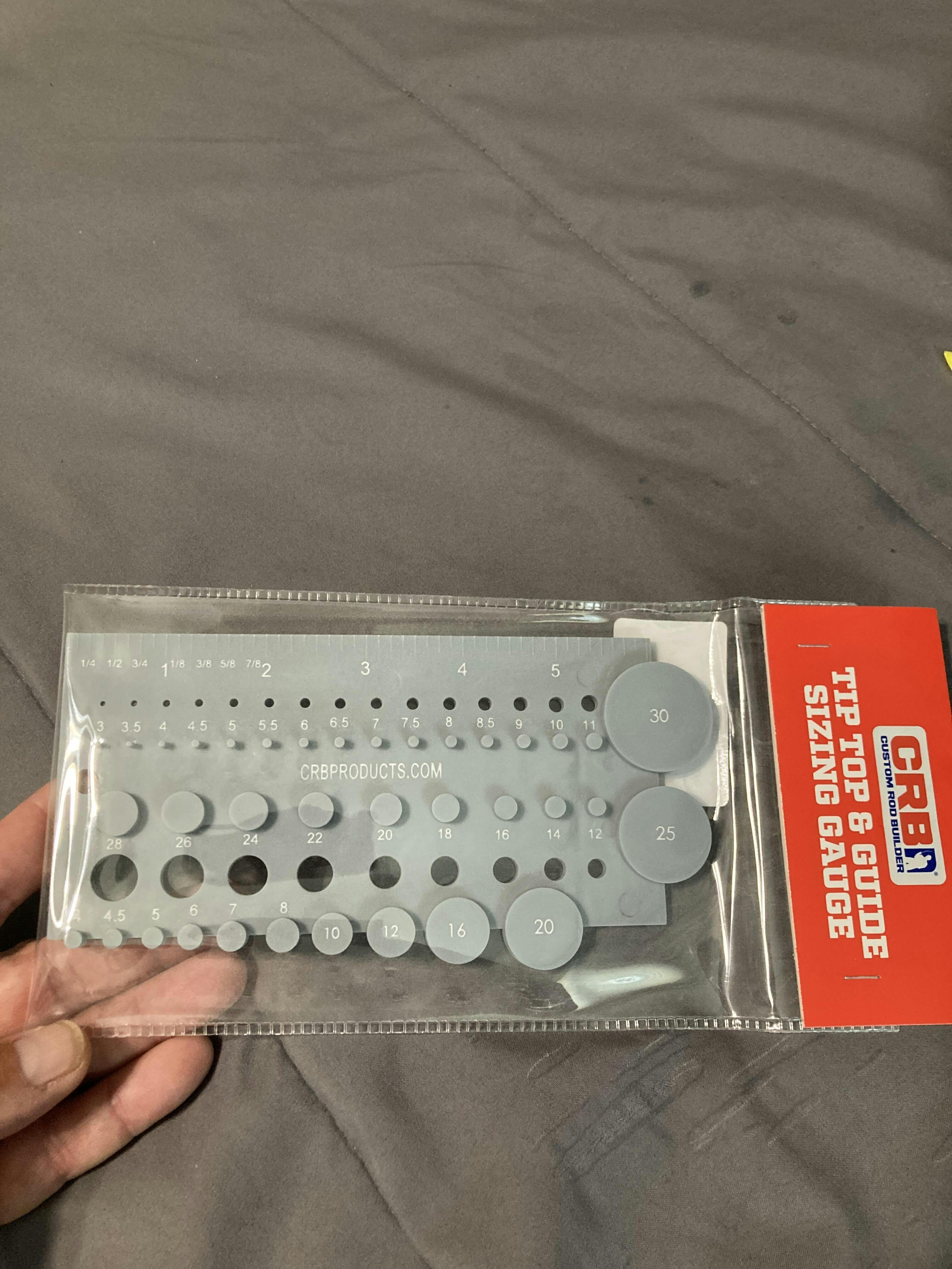 CRB Tip Top & Guide Sizing Gauge