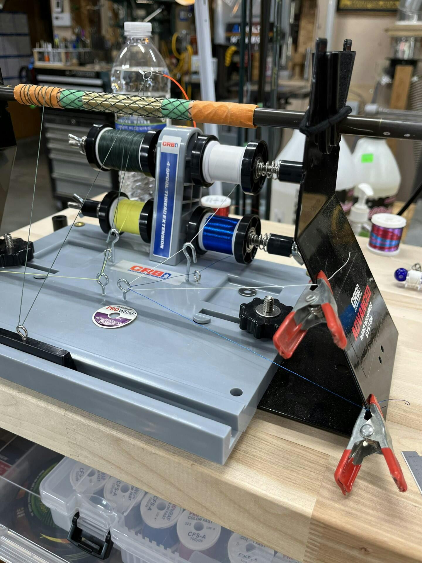 4-Spool Thread Carriage Upgrade for HWS-1