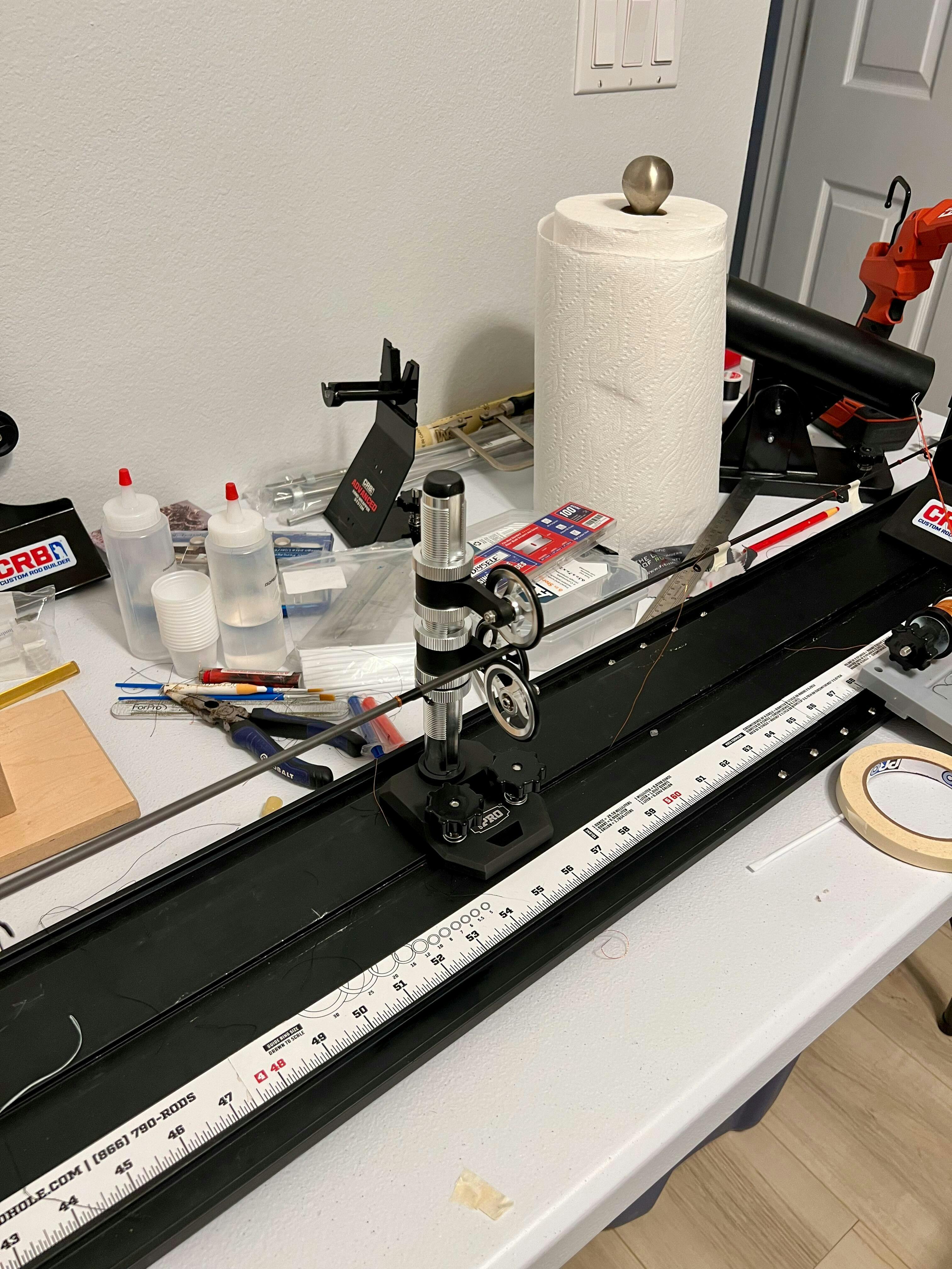 CRB PRO Roller Stand Rod Support