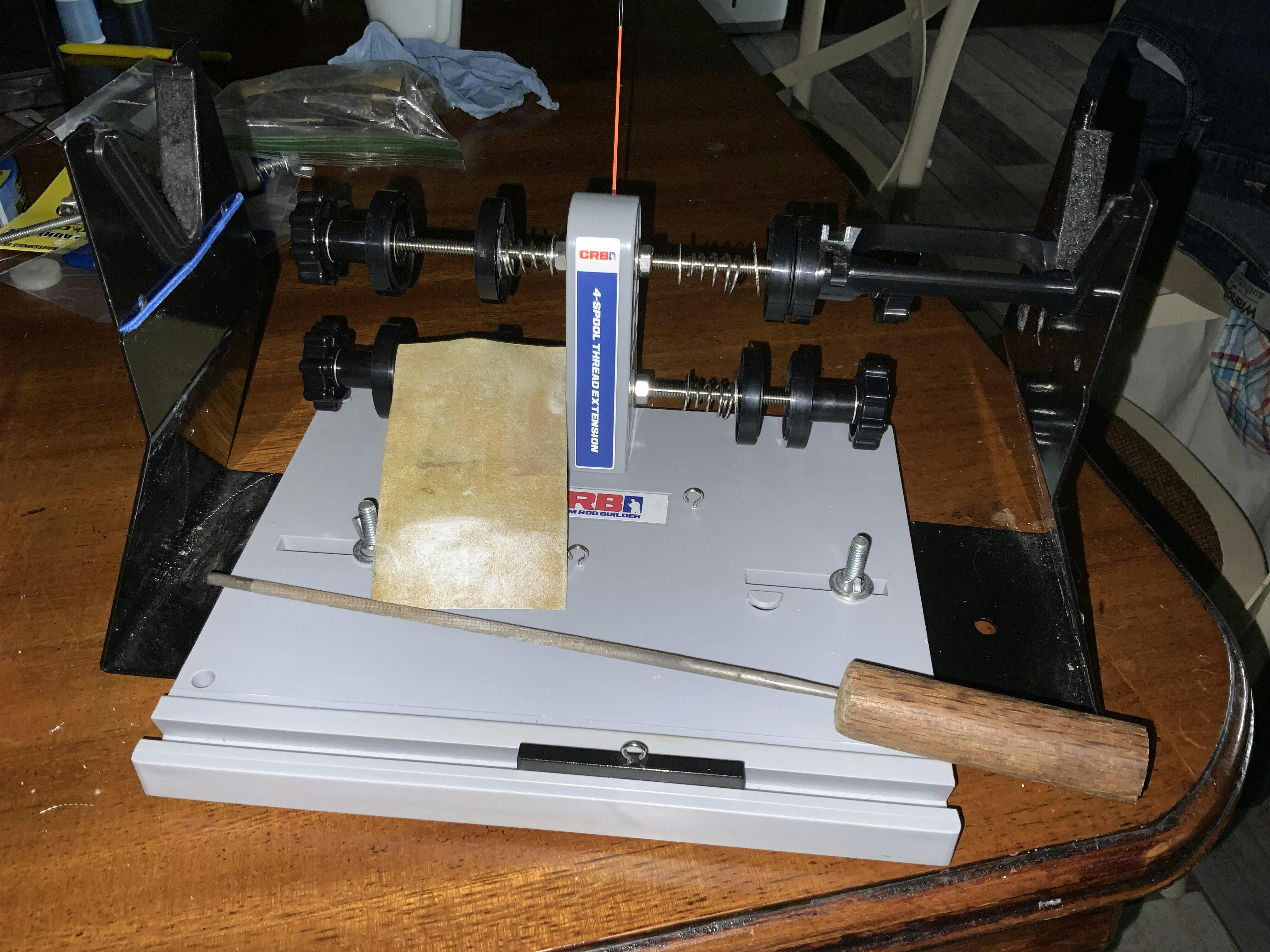 4-Spool Thread Carriage Upgrade for HWS-1