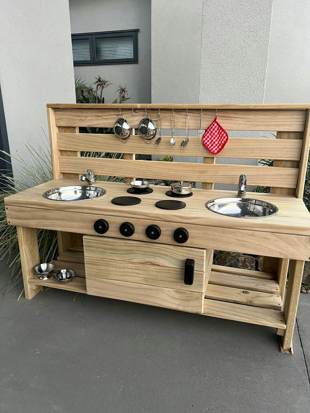 NZ Made Quality Mud Kitchens - for outdoor and messy play fun!