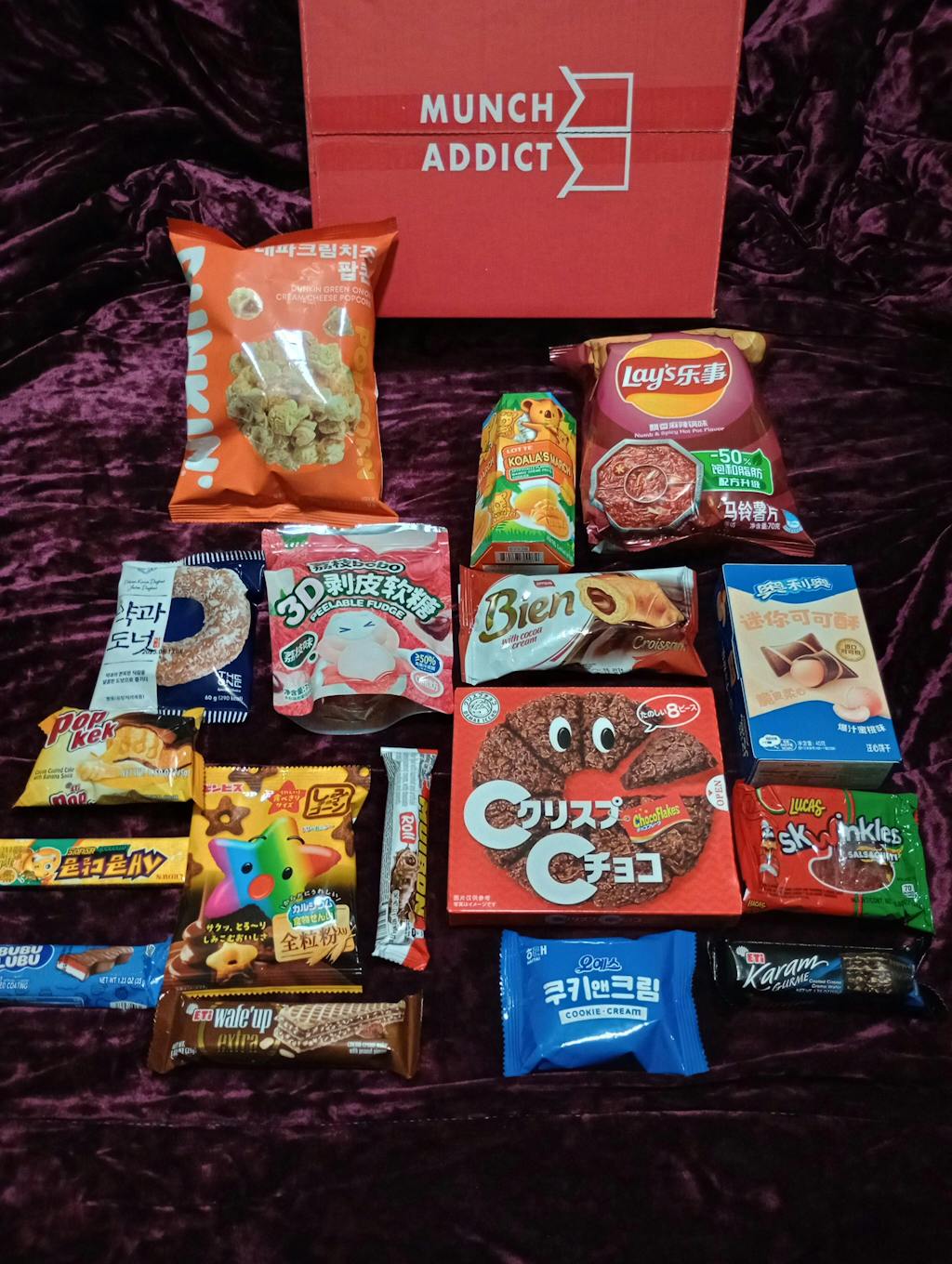 Munch Addict | Exotic International Snacks, Subscription Box & Gifts