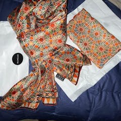 Replica of the Alhambra Mosaics Art Wall Hanging Plaster - Munira