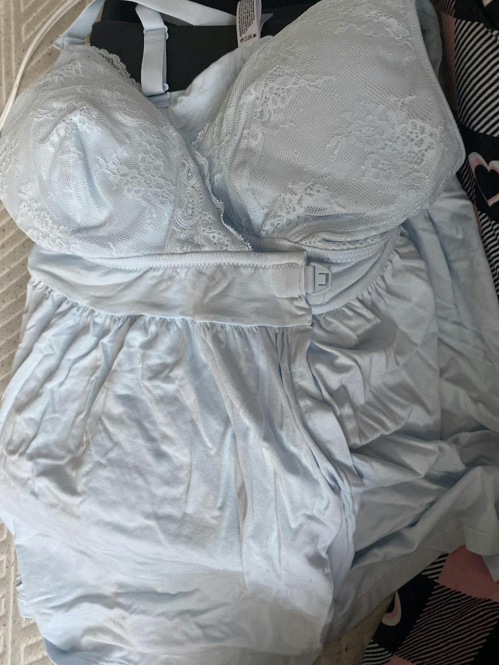 MUQIN Nursing Top adjustable to body changes, extra support, super soft