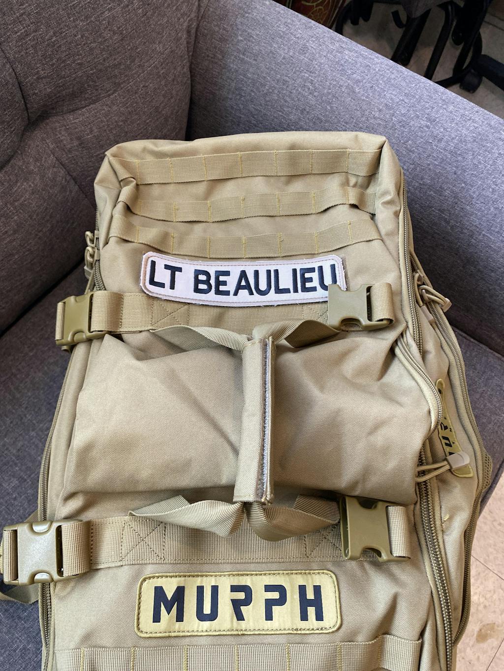 Patch velcro personnalisé 2’’x 8’’ – Murph Fitness