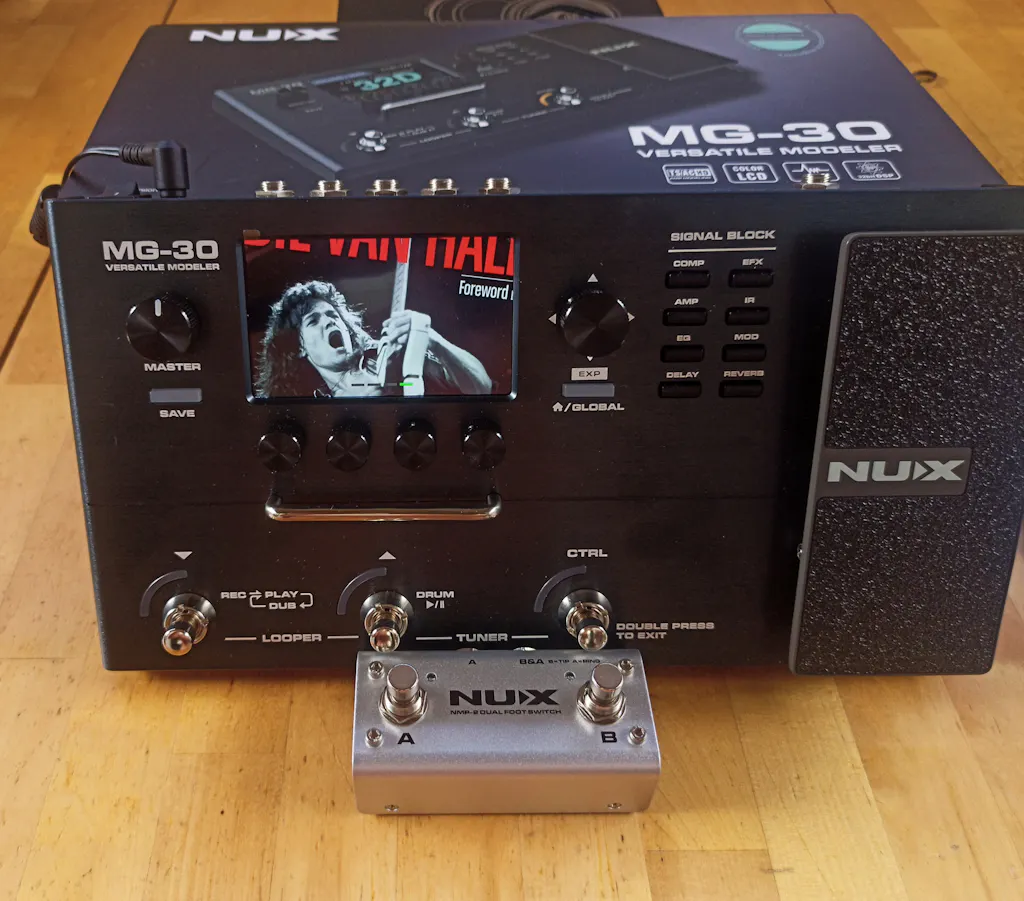 NUX MG-30 Versatile Modeler Multi-Effects Pedal (MG30) *Crazy Sales ...