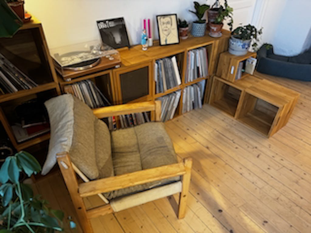 Oiled Oak 12 Inch Vinyl Record Storage Box-Sold Out- Preorders ship th ...