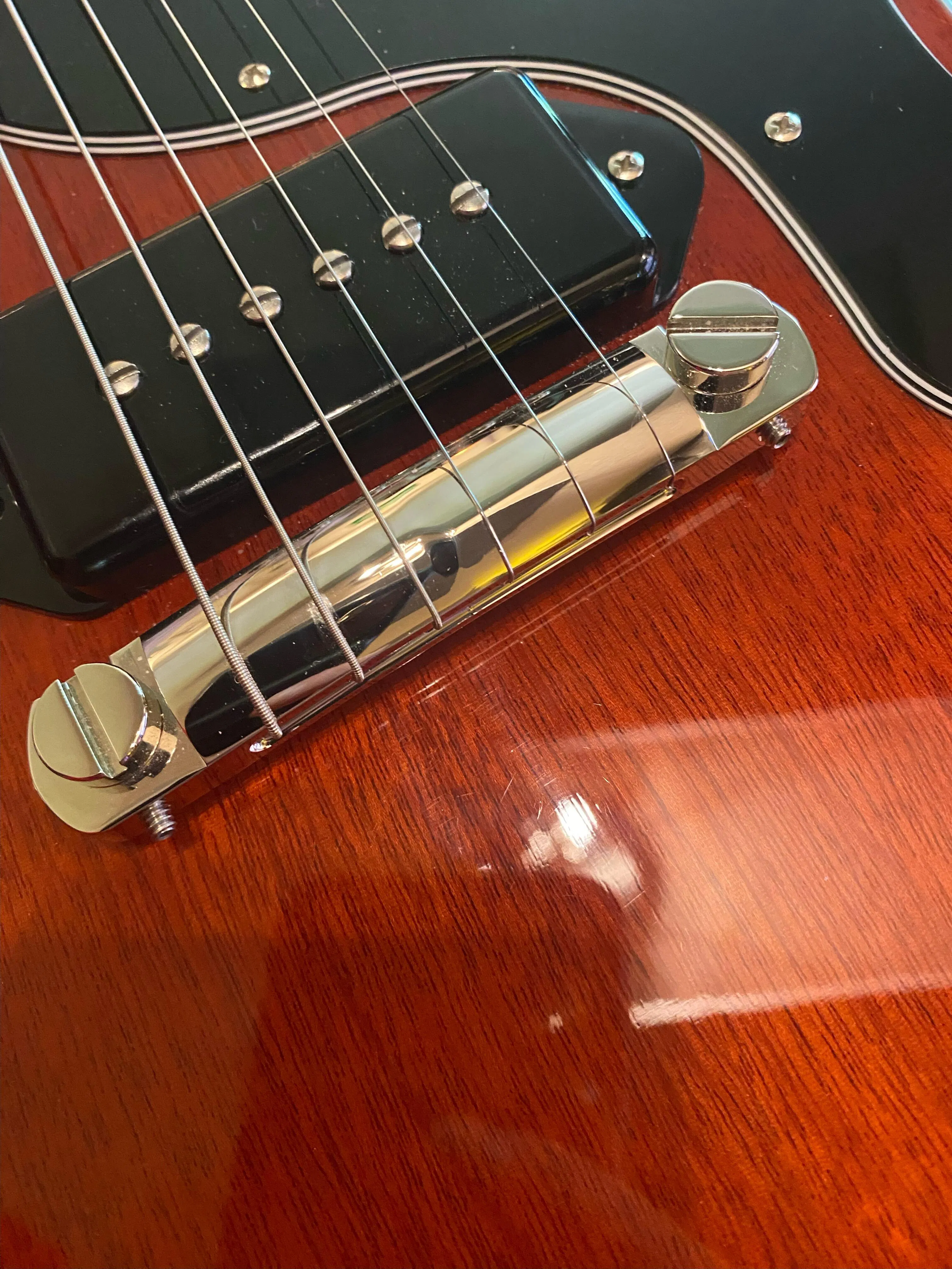 "The Savvy" - Compensated wraparound tailpiece - Music City Bridge