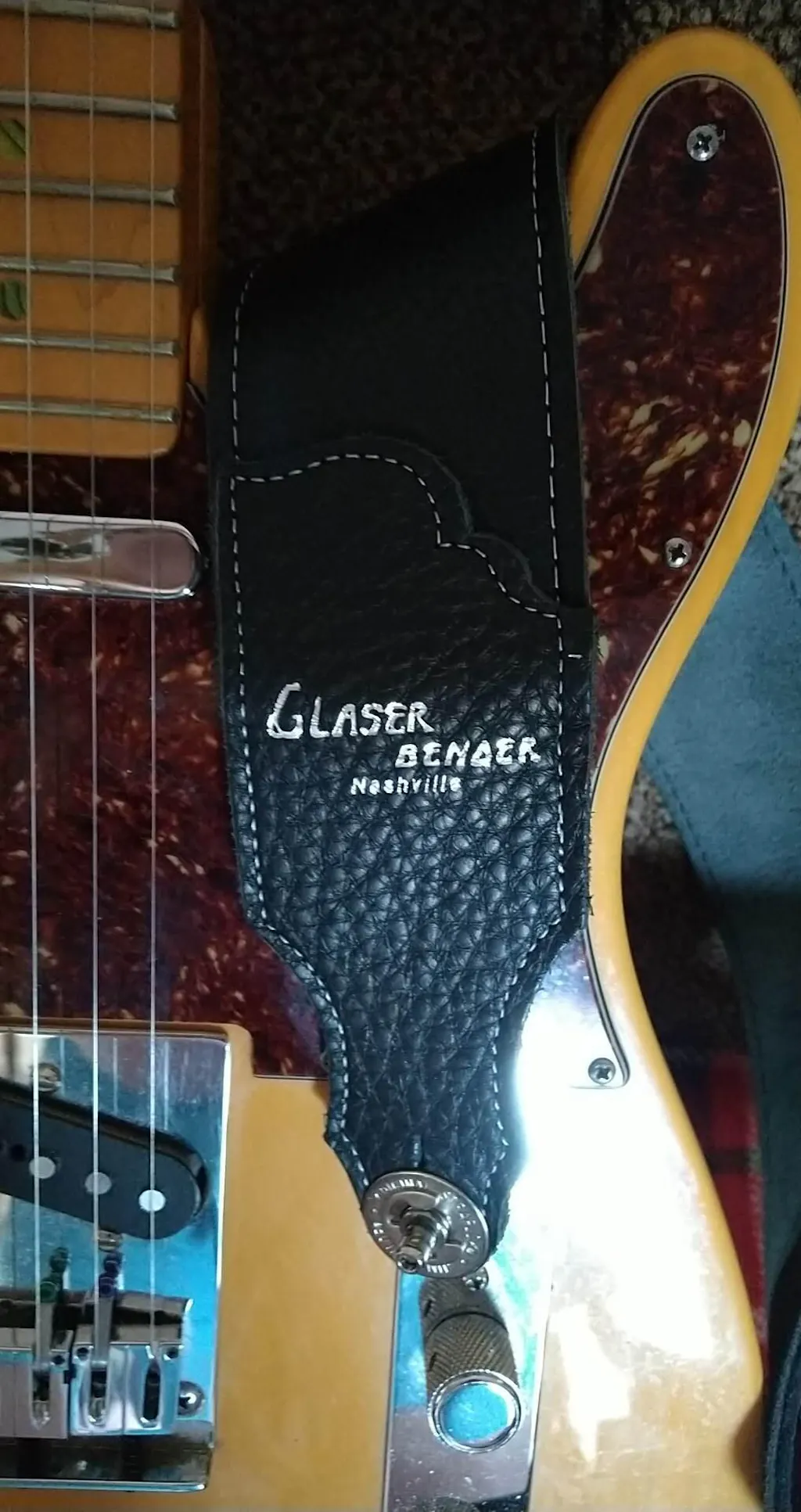 Glaser Bender Strap with Strap Lock - Music City Bridge