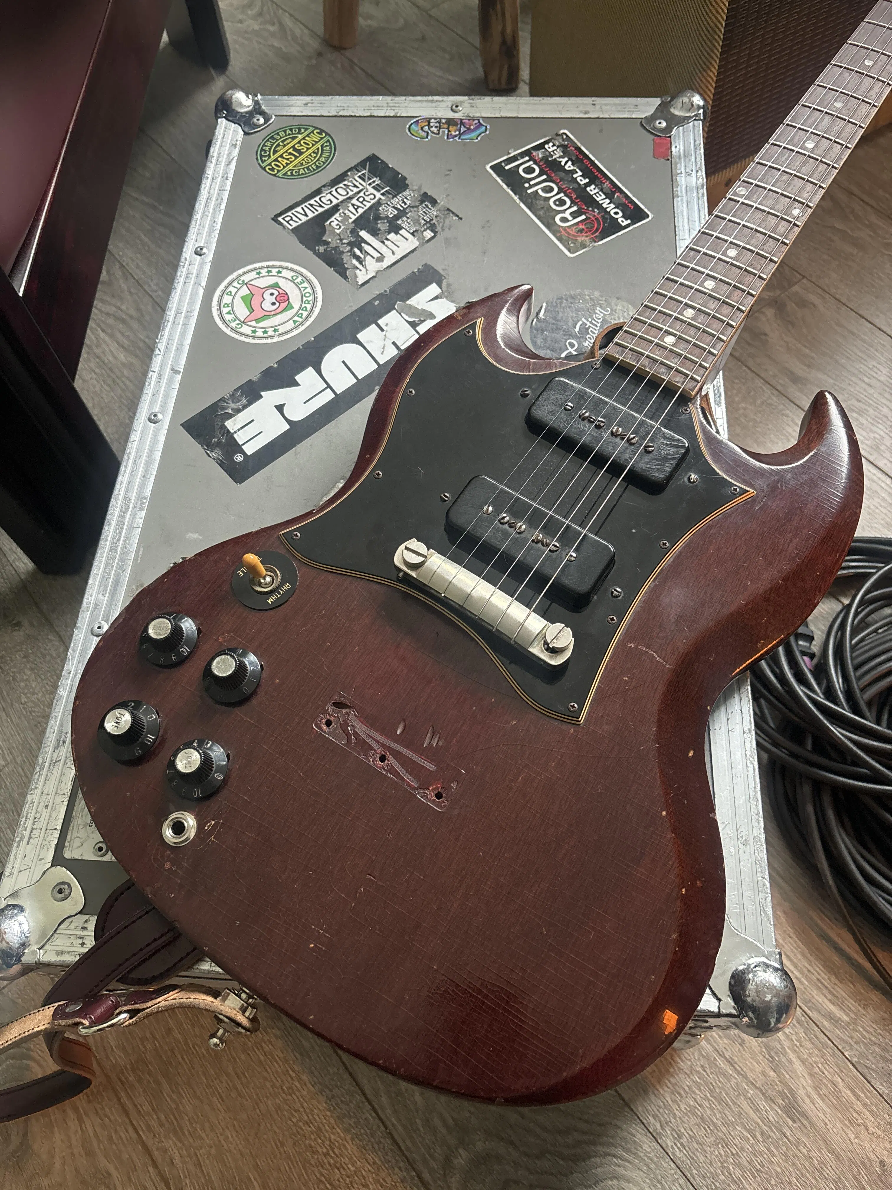 "The Savvy" - Compensated wraparound tailpiece - Music City Bridge