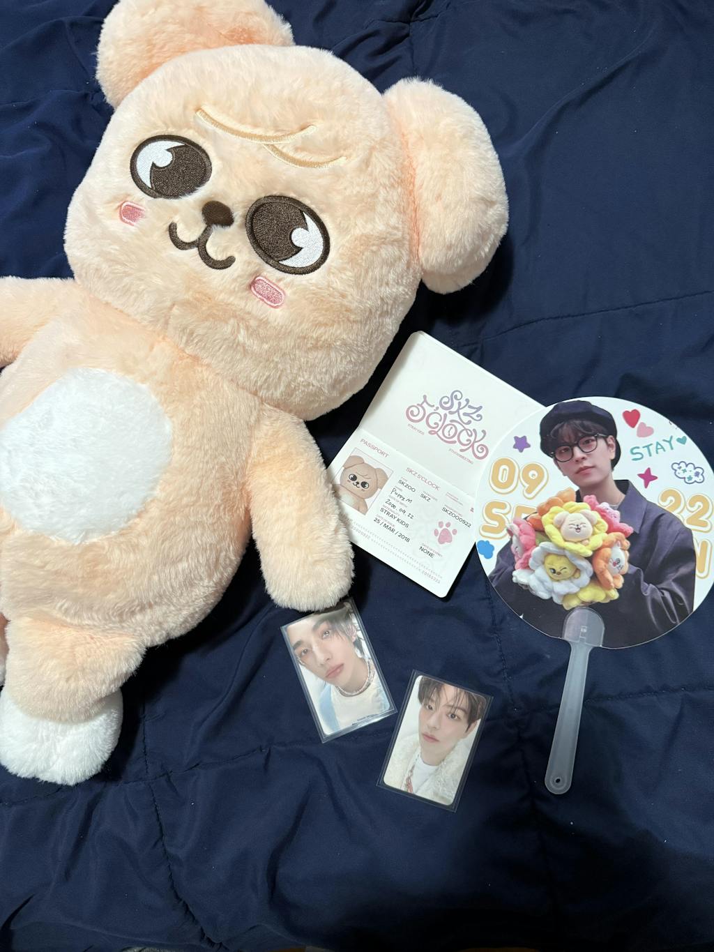 STRAY KIDS 5TH FANMEETING SKZ 5'CLOCK MD [ SKZOO PLUSH TEDDYBEAR Ver ...