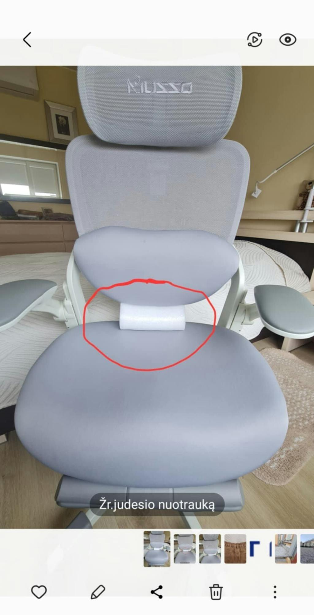 Musso E80 Muse FemmePosture Ergonomic Office Chair|Women Office Chair