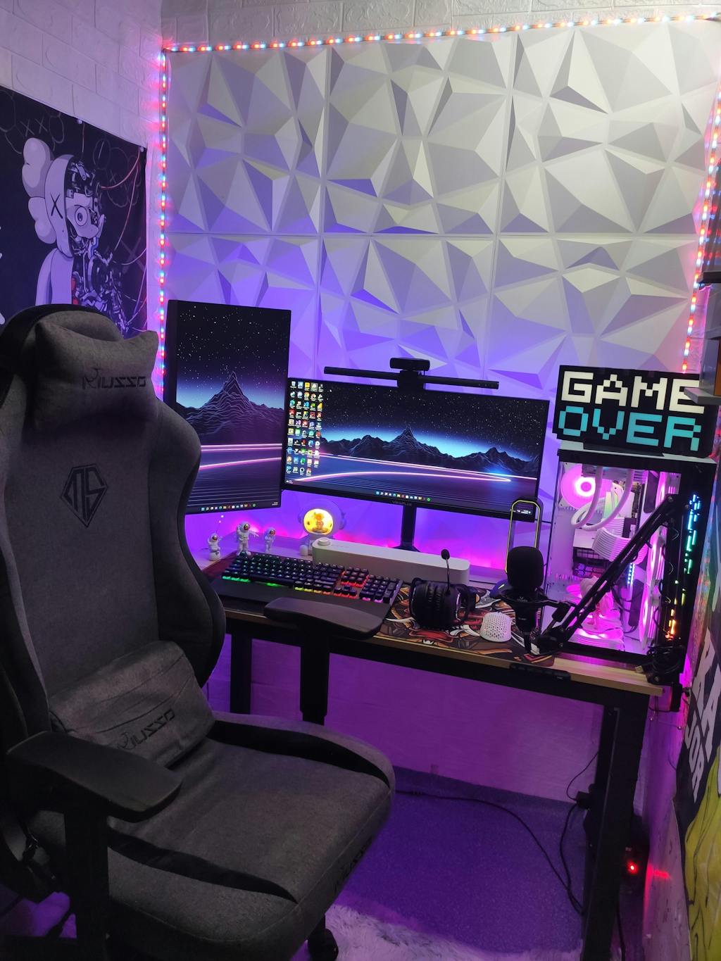 MUSSO Aeolus Series Fabric Computer Gaming Chair 199A XL