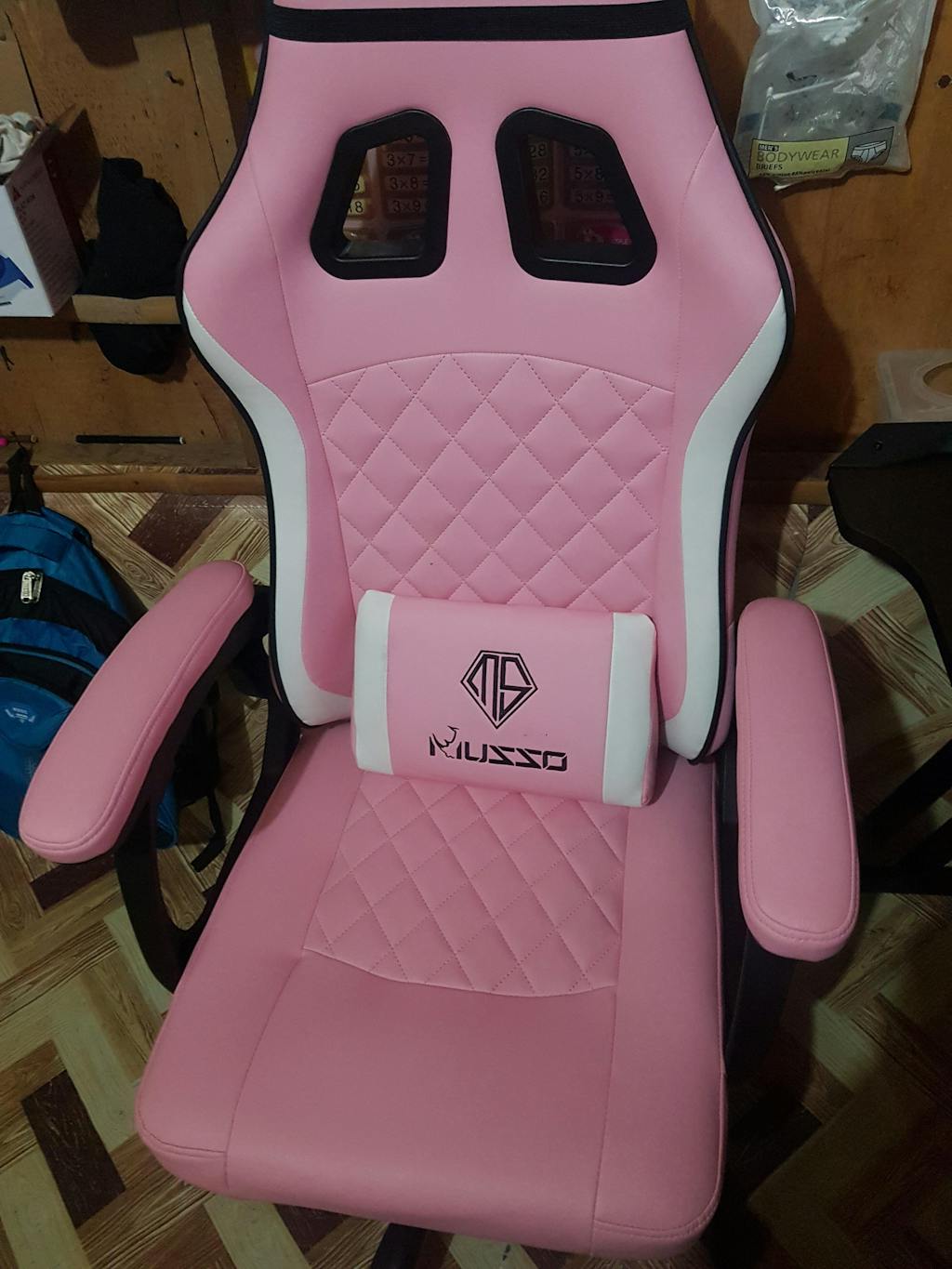 MUSSO Blazer Series PU Leather Computer Gaming Chair Panda 109P L SIZE ...