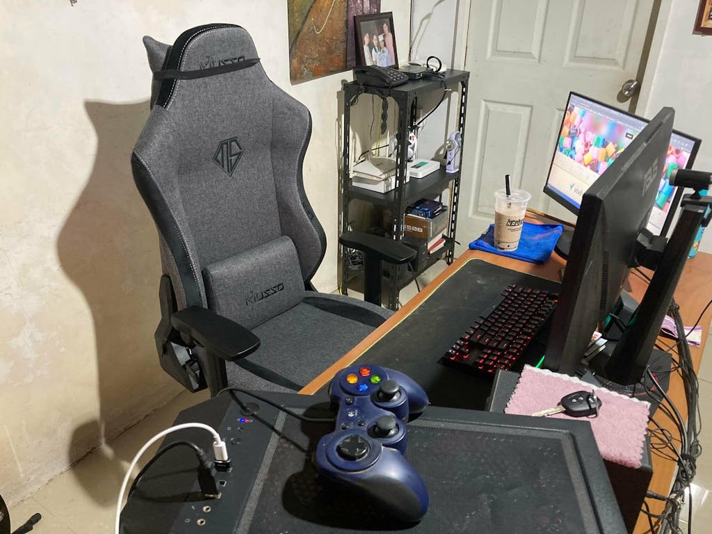 MUSSO Aeolus Series Fabric Computer Gaming Chair 199A XL