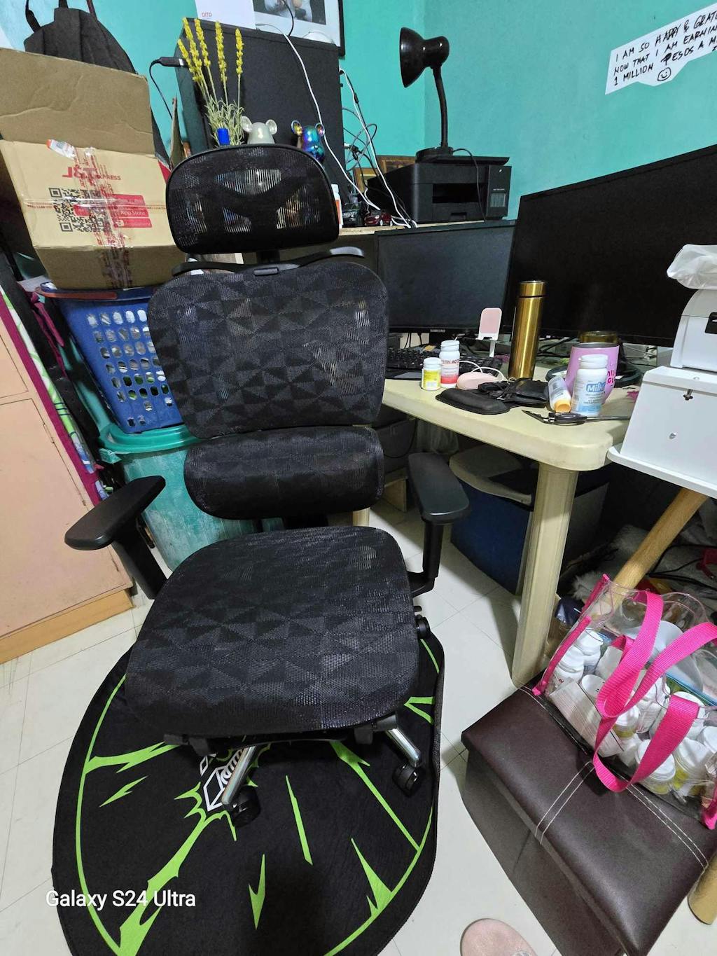 MUSSO E600 PRO Ergo Chairs 3D Handrail and Adjustable Headrest Ergonom