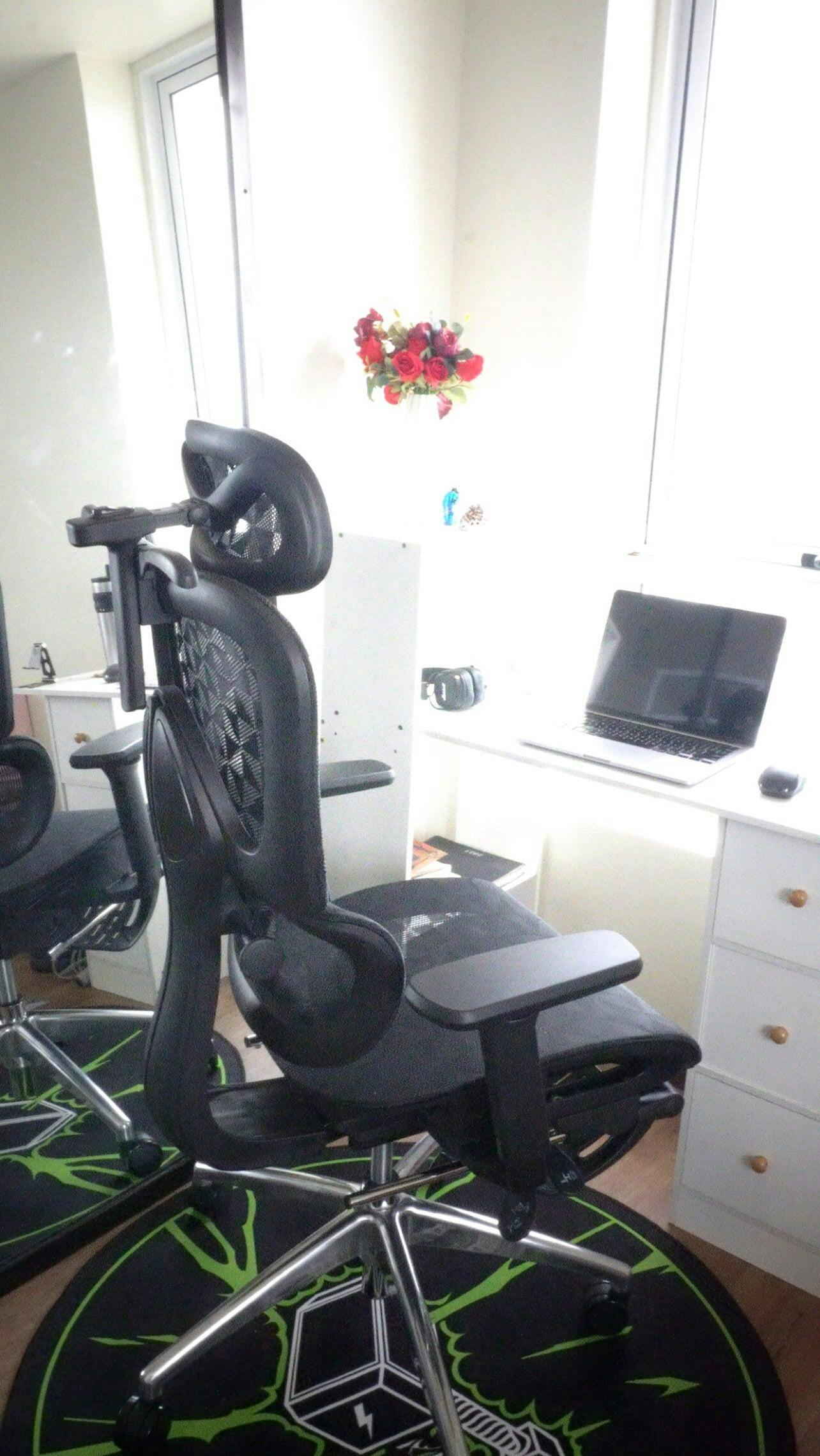 MUSSO E600 PRO Ergo Chairs 3D Handrail and Adjustable Headrest Ergonom ...