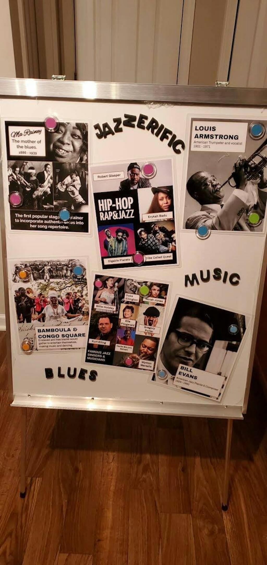 Alphabet Magnets in Black