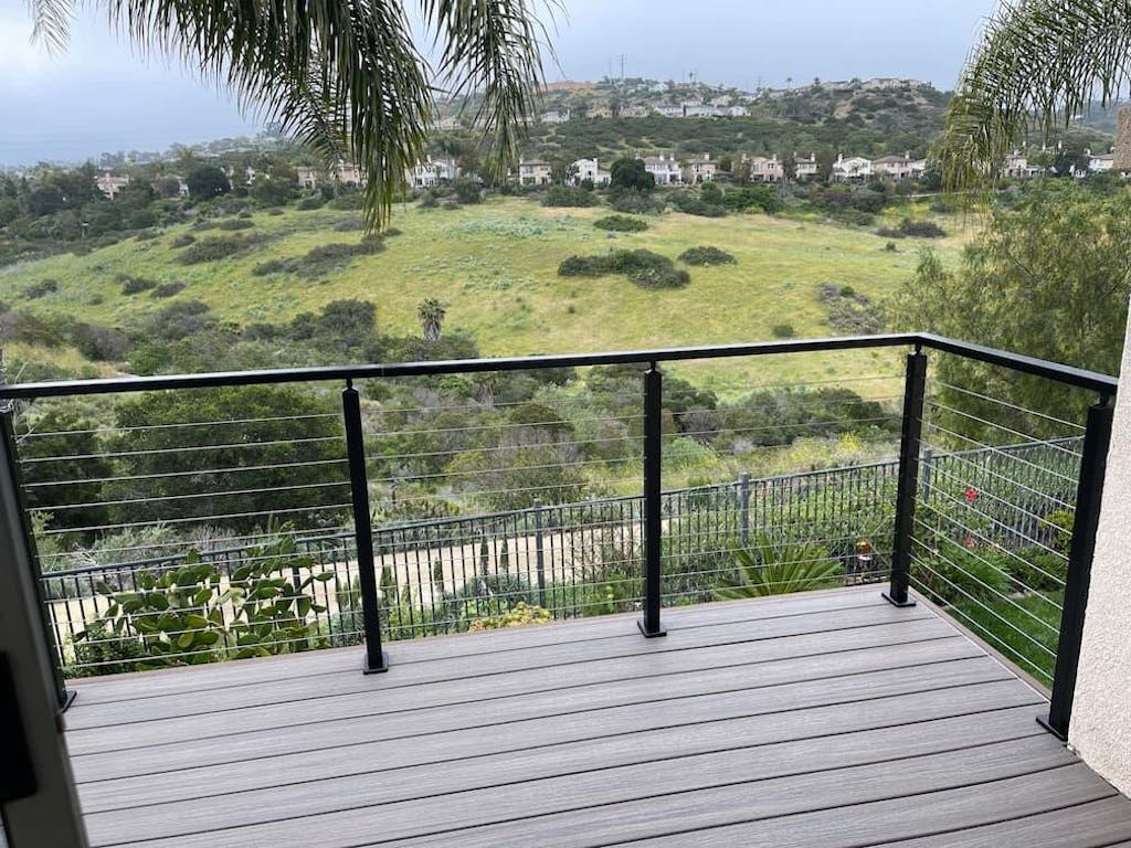 Muzata 6.5ft，13ft，20ft Complete Set Cable Railing System, One Stop Ser