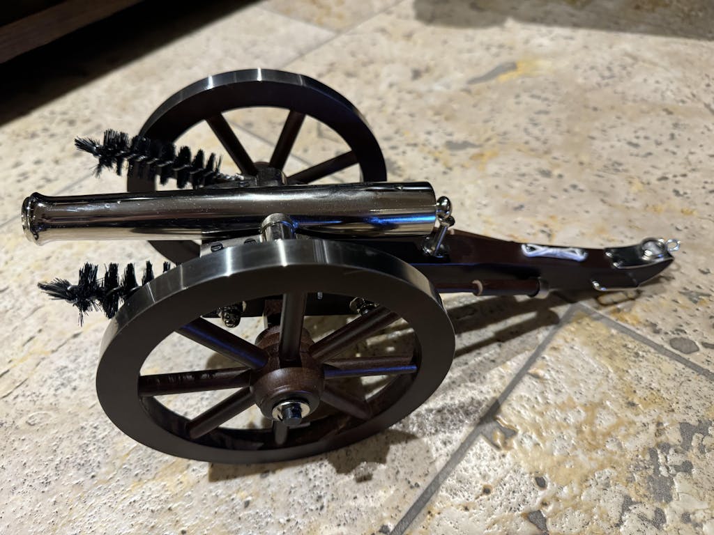 Traditions™ Mini Napoleon Cannon | Nickel CN8021 | Muzzle-Loaders.com