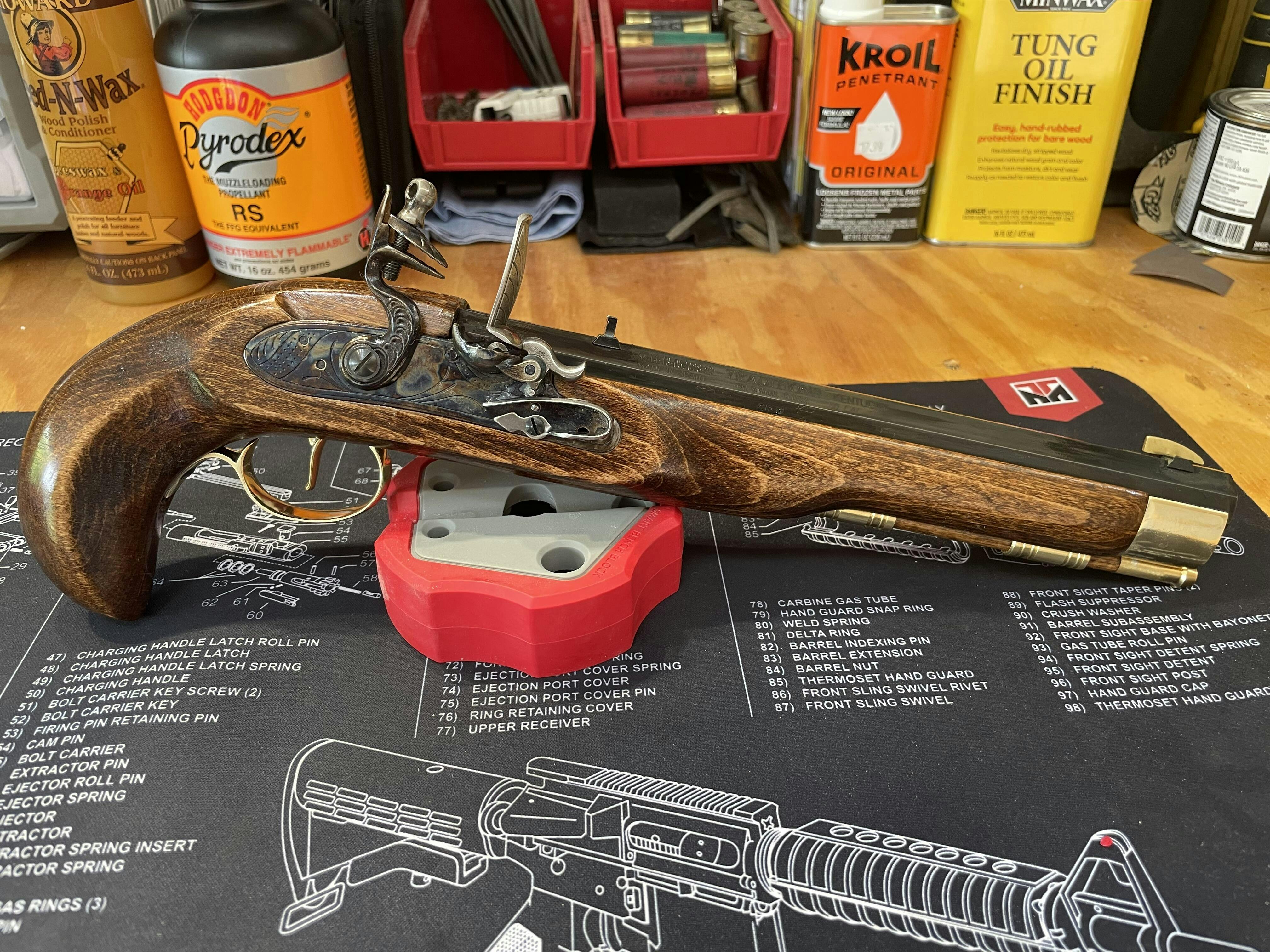 Flintlock Traditions® Kentucky™ Pistol Kit | .50 Cal | Muzzle-Loaders.com