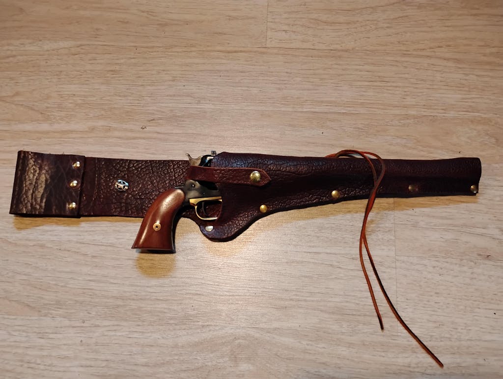 Pietta™ 1858 Remington Texas Buffalo/Bison Revolver | .44 Cal Steel ...