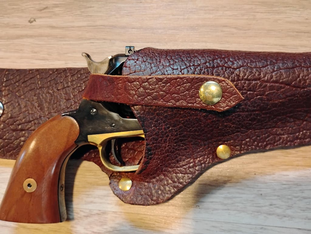 Pietta™ 1858 Remington Texas Buffalo/Bison Revolver | .44 Cal Steel ...