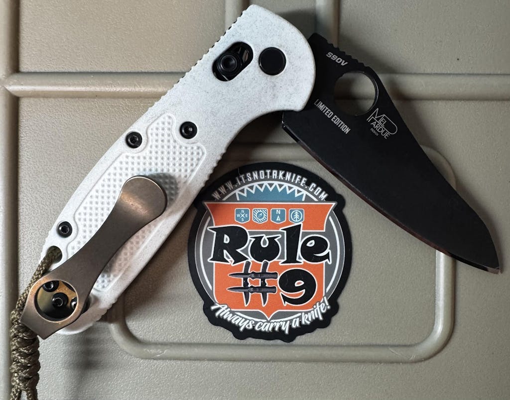 Benchmade Custom Made Titanium Deep Carry Pocket Clip Made For Benchma ...