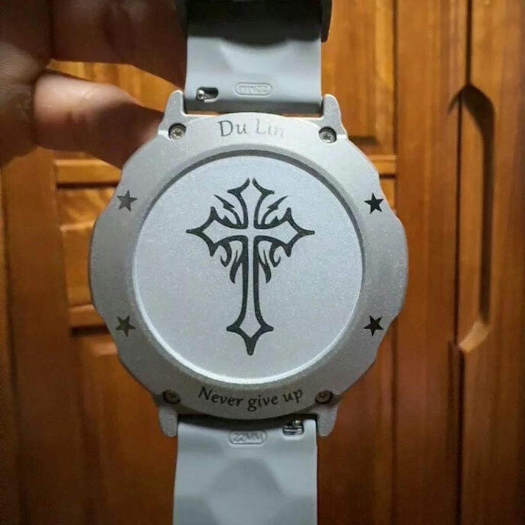 Nixie Tube Watch Ⅱ - Titanium -Handmade- Metro watch - MXGZS - Cyberpunk