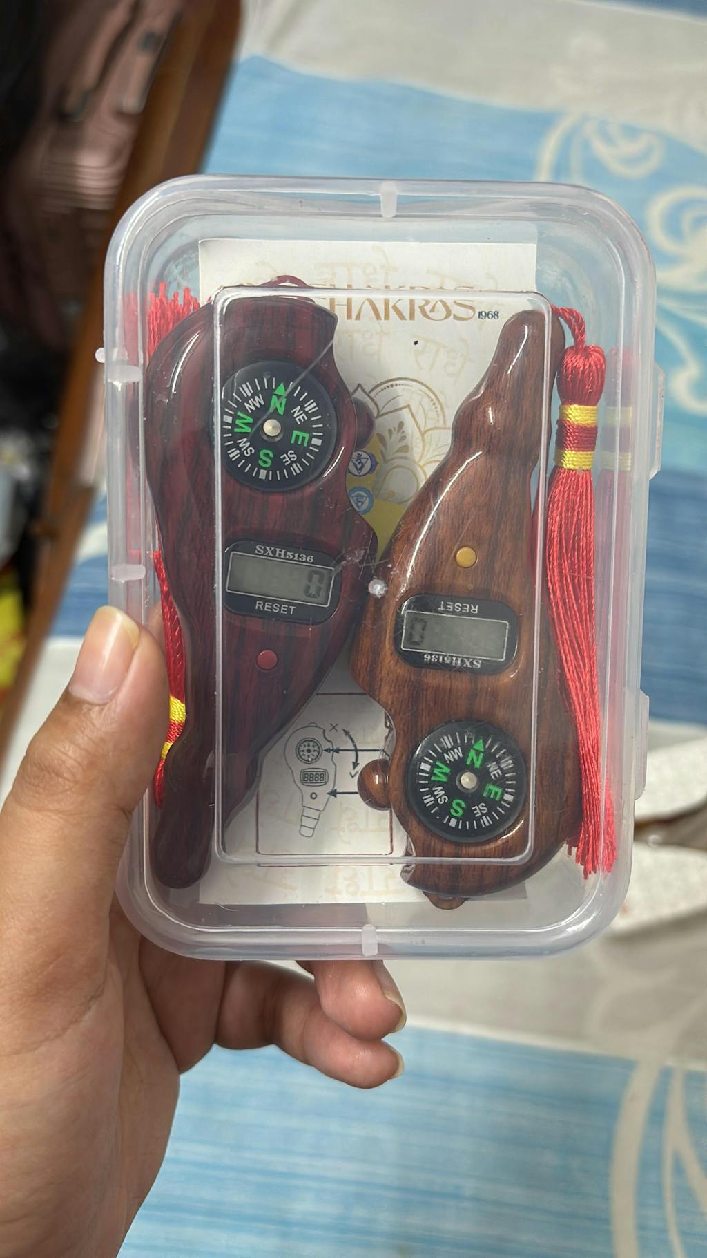 My7Chakras Tulsi Mala Feel Mantra Jaap Digital Counting Machine – My 7 ...