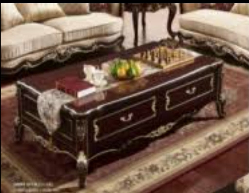 Luxury Solid Wood Coffee Table For Living Room Furniture - Online ...
