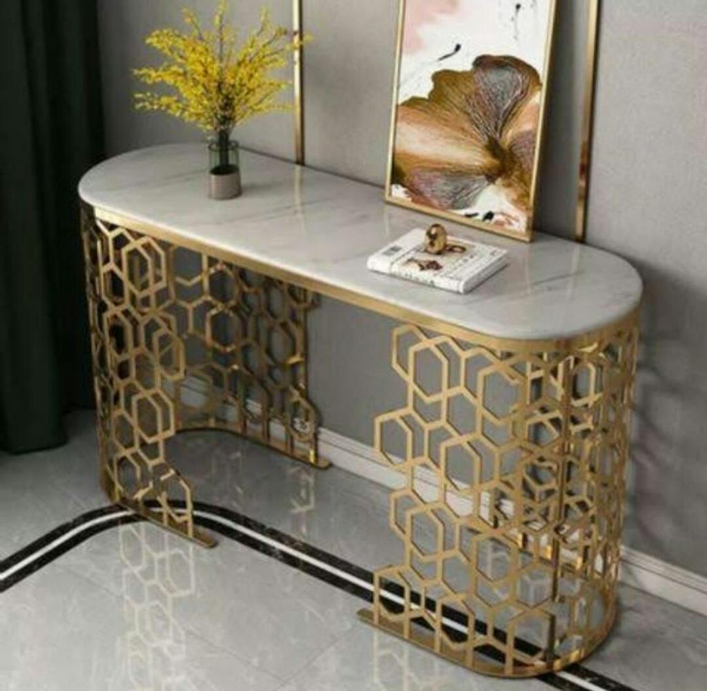 Modern Style Corner Console Table - Online Furniture Store - My Aashis