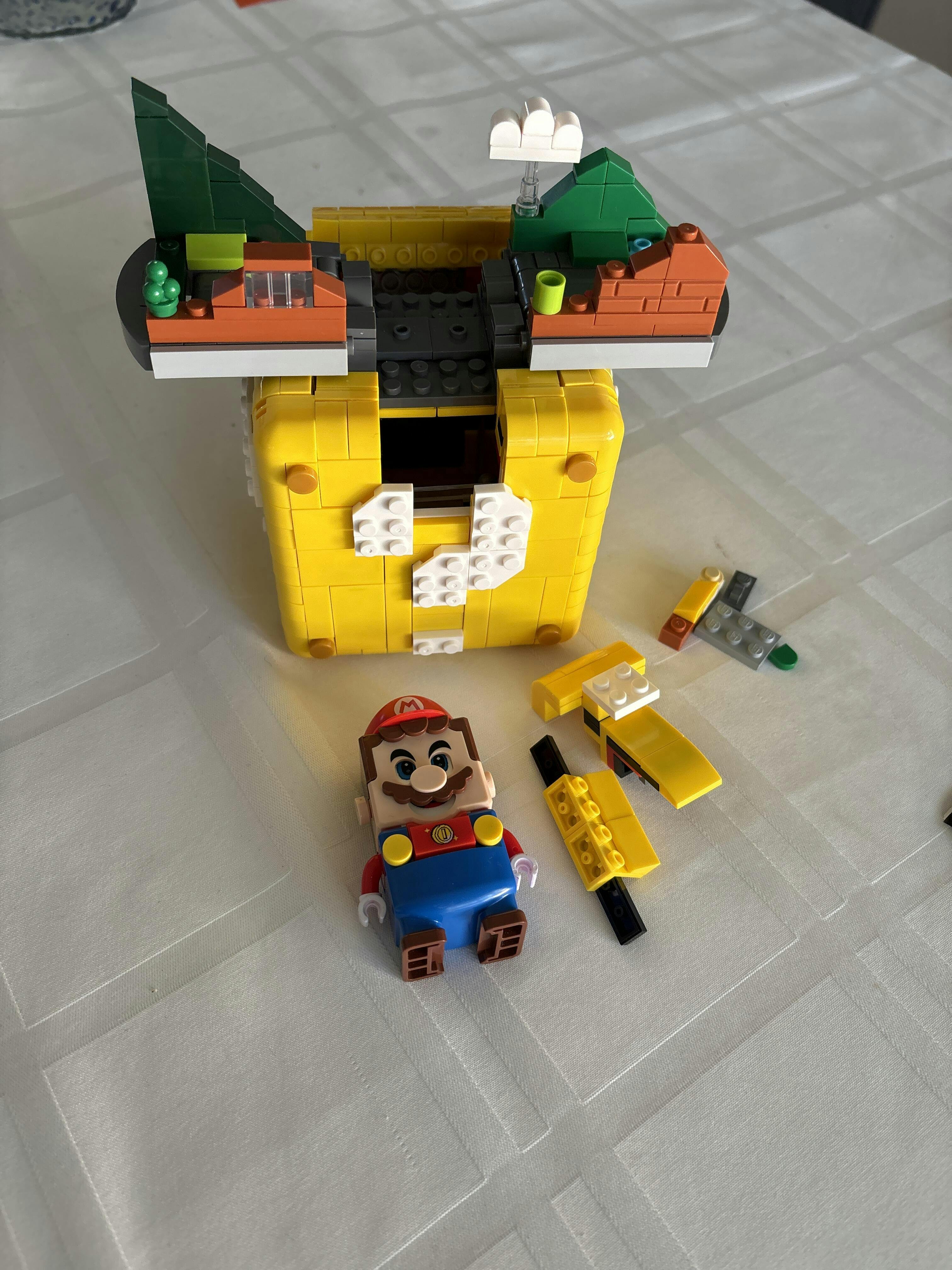 Mini Mario Question Mark Block 87037 - My Building Blocks Shop