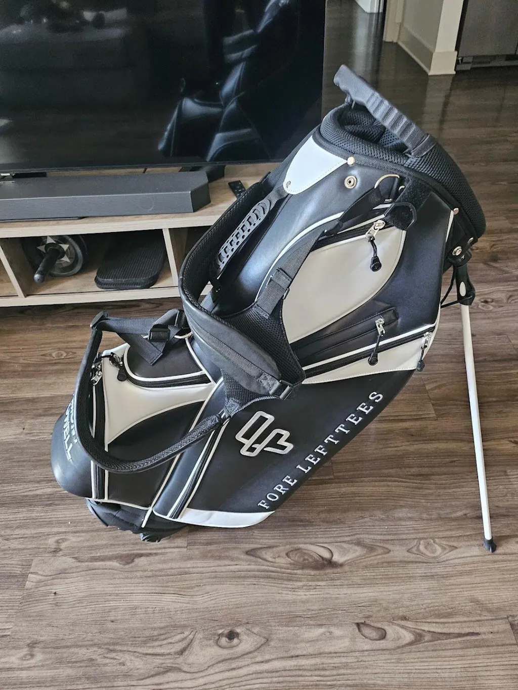 Custom Stand Bag SB02 | Microfiber Leather Stand Bag divider options ...