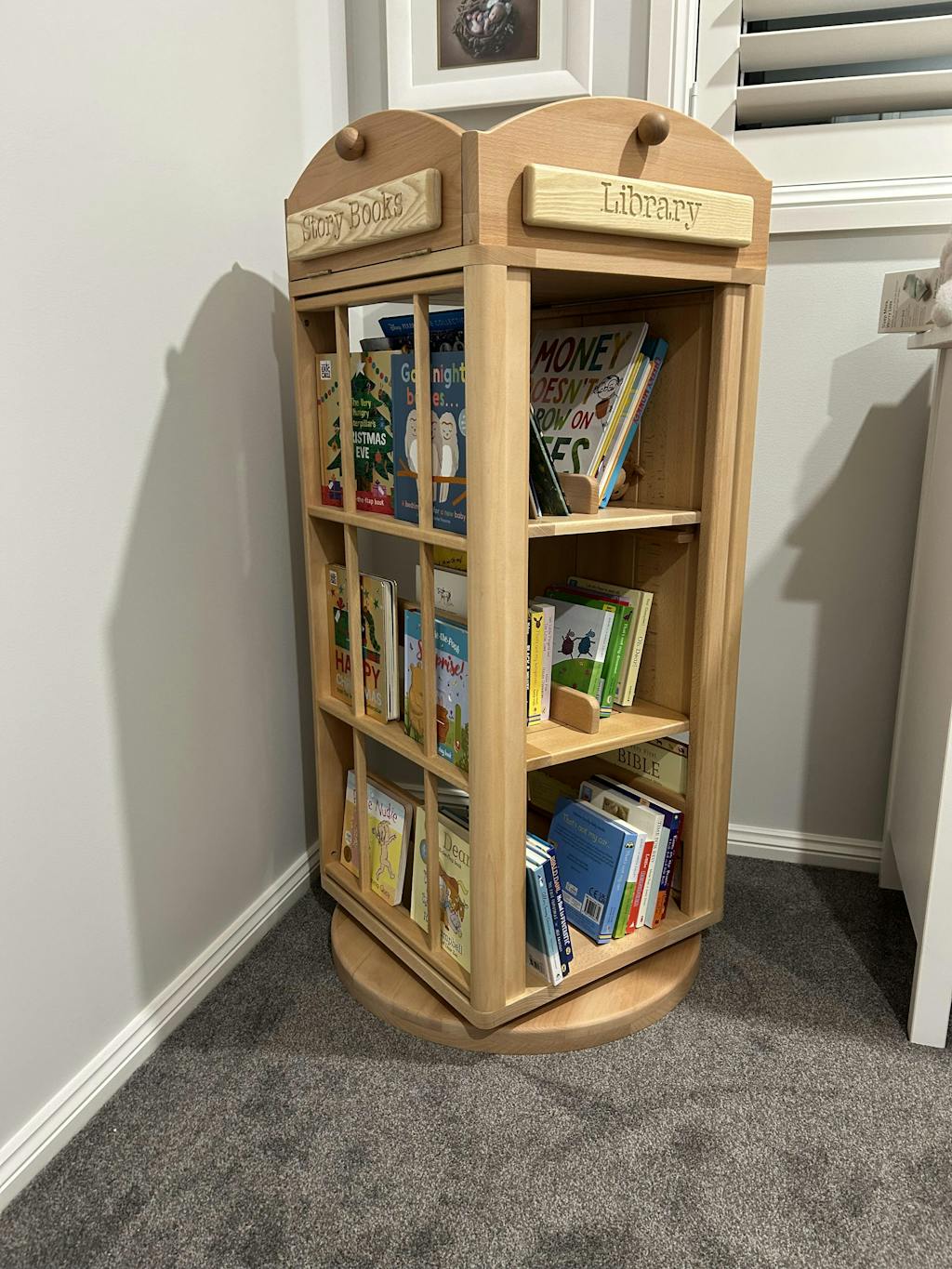 OLI Library Revolving Bookcase - London
