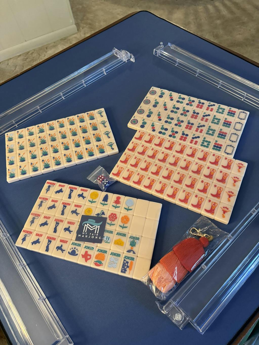 THE TEXAS SERIES | American Mahjong with Lone Star Flair | Colorful Un ...