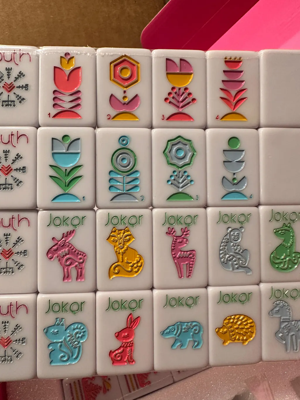 THE SCANDINAVIAN FOLK ART SERIES | Mahjong with Nordic Style | America ...