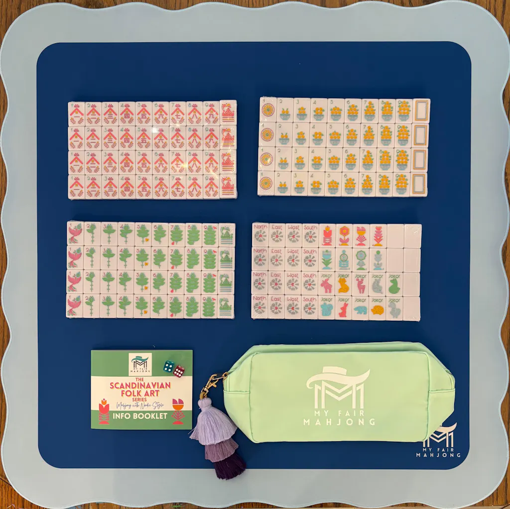 THE SCANDINAVIAN FOLK ART SERIES | Mahjong with Nordic Style – My Fair ...