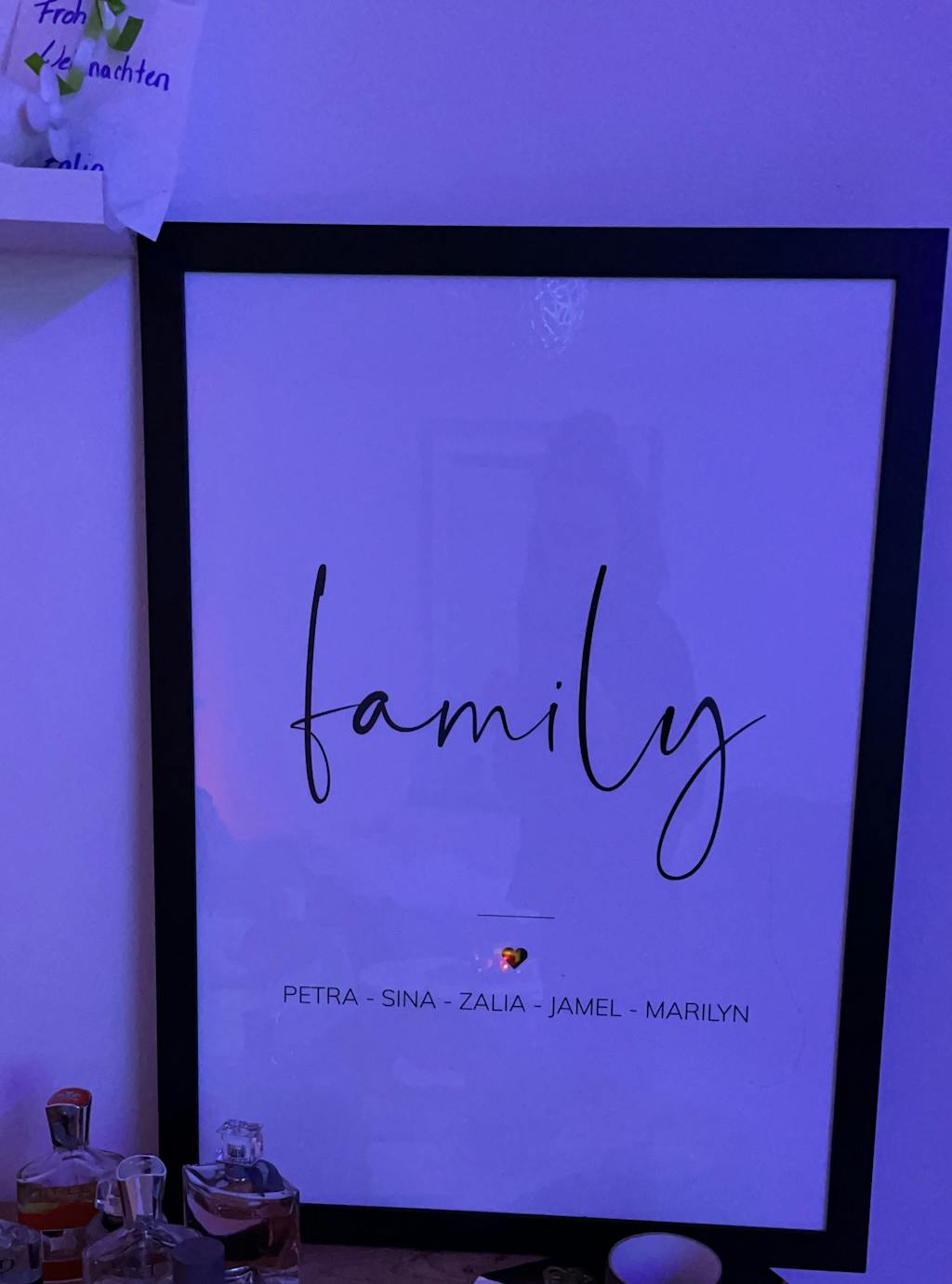 Personalisierbares Family Script Poster | MY FAM POSTER – MY FAM POSTER ...