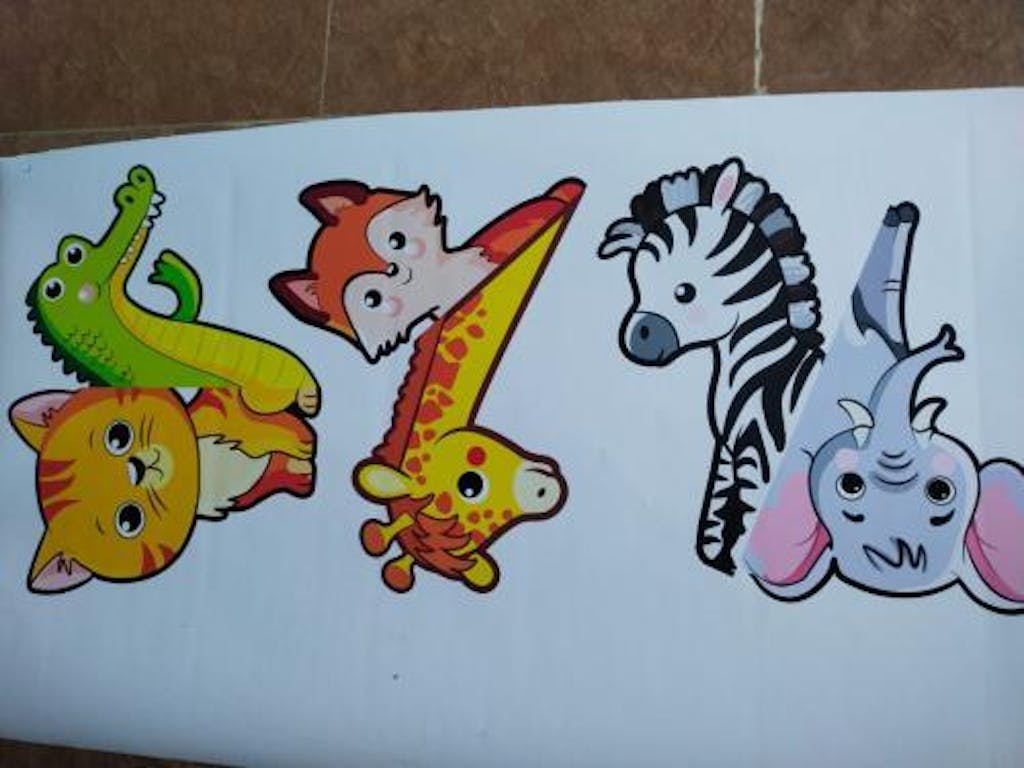Peeping Animals Door Edge Wall Stickers – My Kids Wall