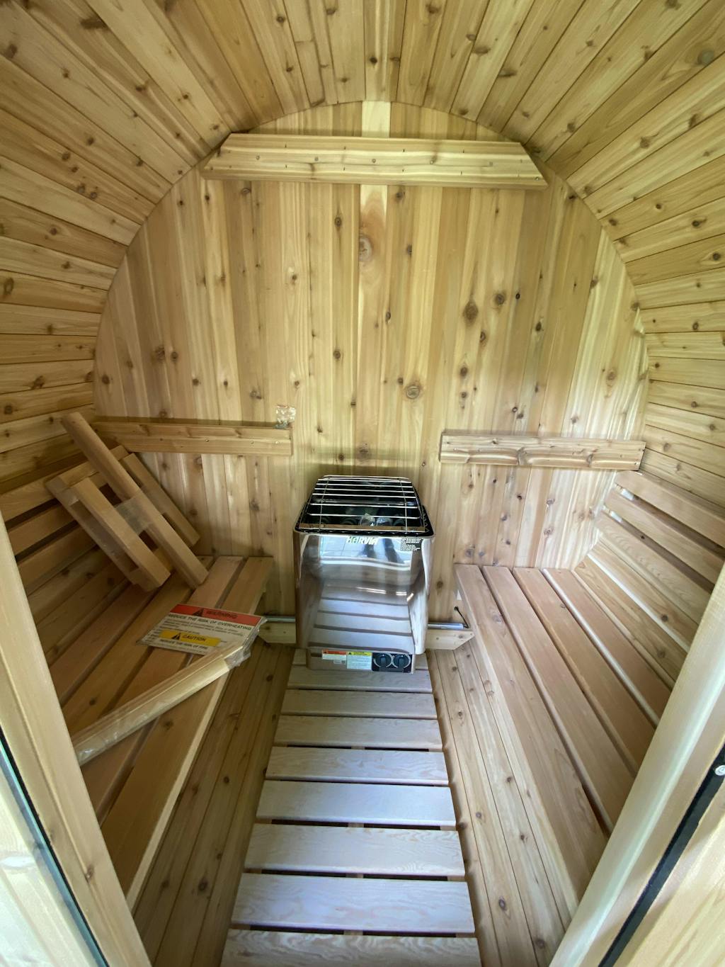 Almost Heaven Salem 2-Person Barrel Sauna | My Sauna World