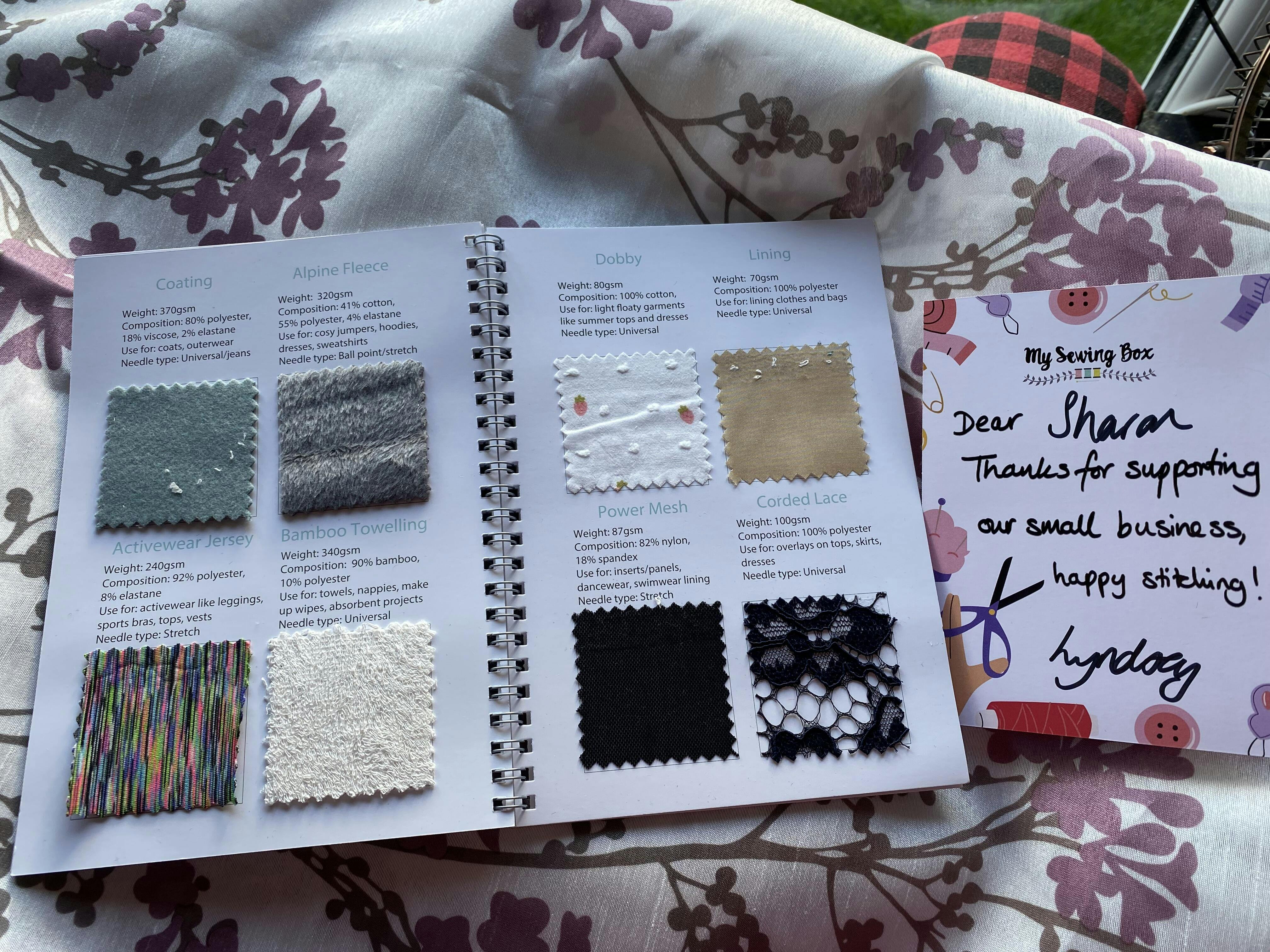 Fabric Sample Guide | How to identify fabrics online – My Sewing Box