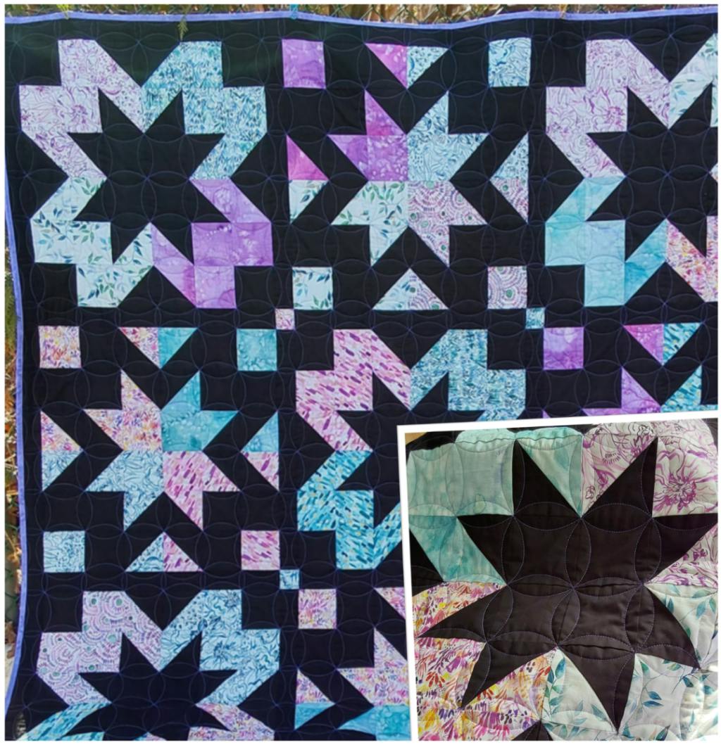 Kona Black cotton by Robert Kaufman – Funky Monkey Fabrics