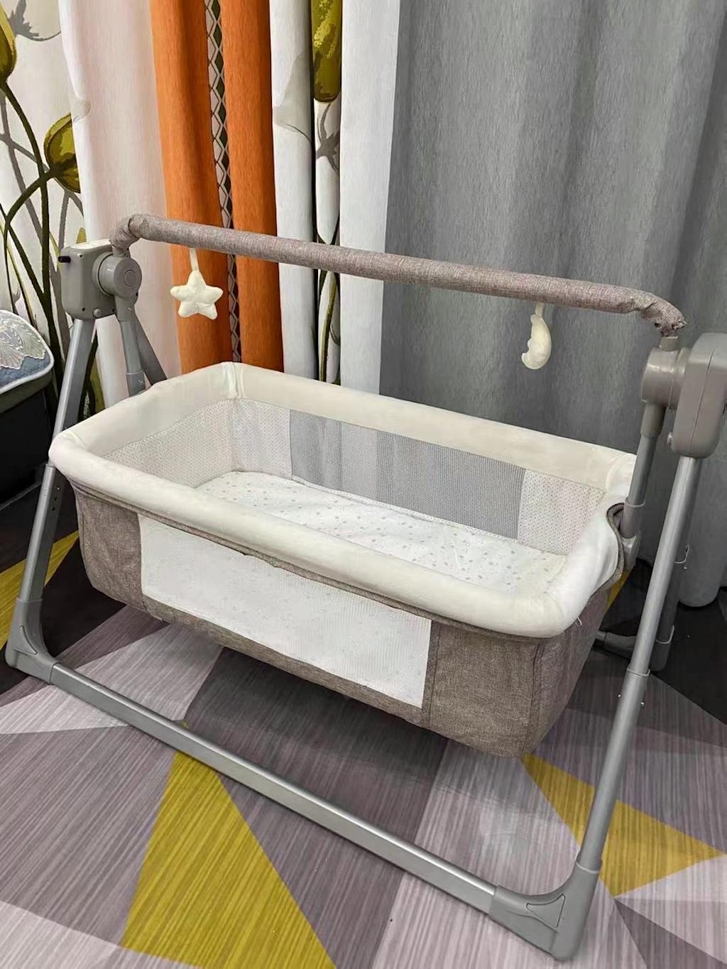 Electric Rocking Bassinet Swing | Baby Cradle Swing Bed